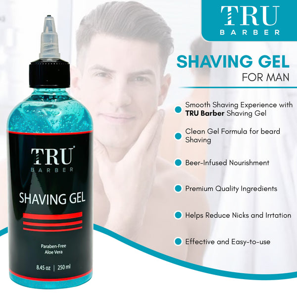TRU BARBER Shaving Gel - TRUBARBER Official
