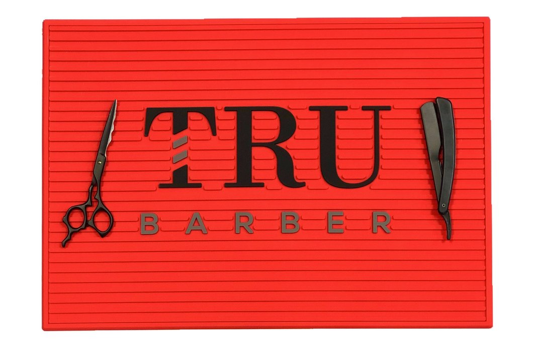Barber Mat- Red - TRUBARBER Official